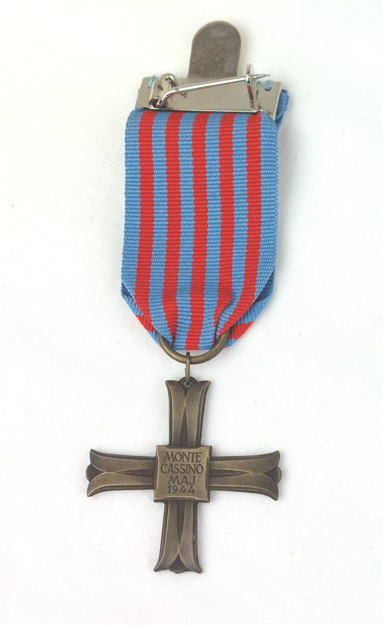 Polish, WW2, Monte Cassino Commemorative Cross - Sally Antiques