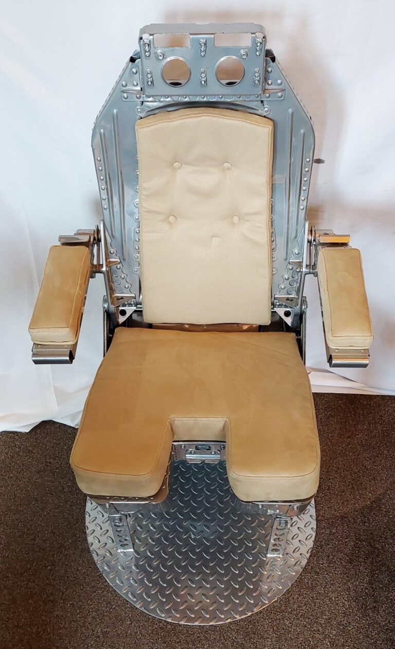 Professionally Polished And Restored Boeing Jet Liner Pilots Seat ...