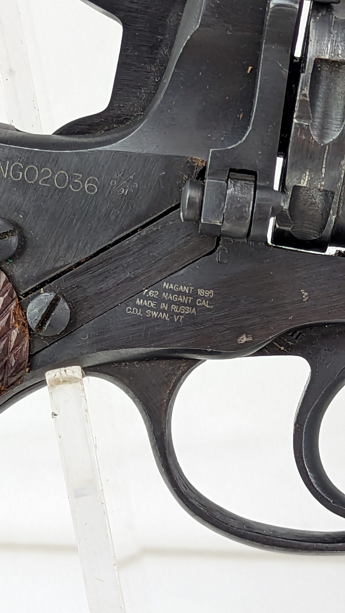 WW2 Nagant M1895 Revolver with Original Holster - Sally Antiques
