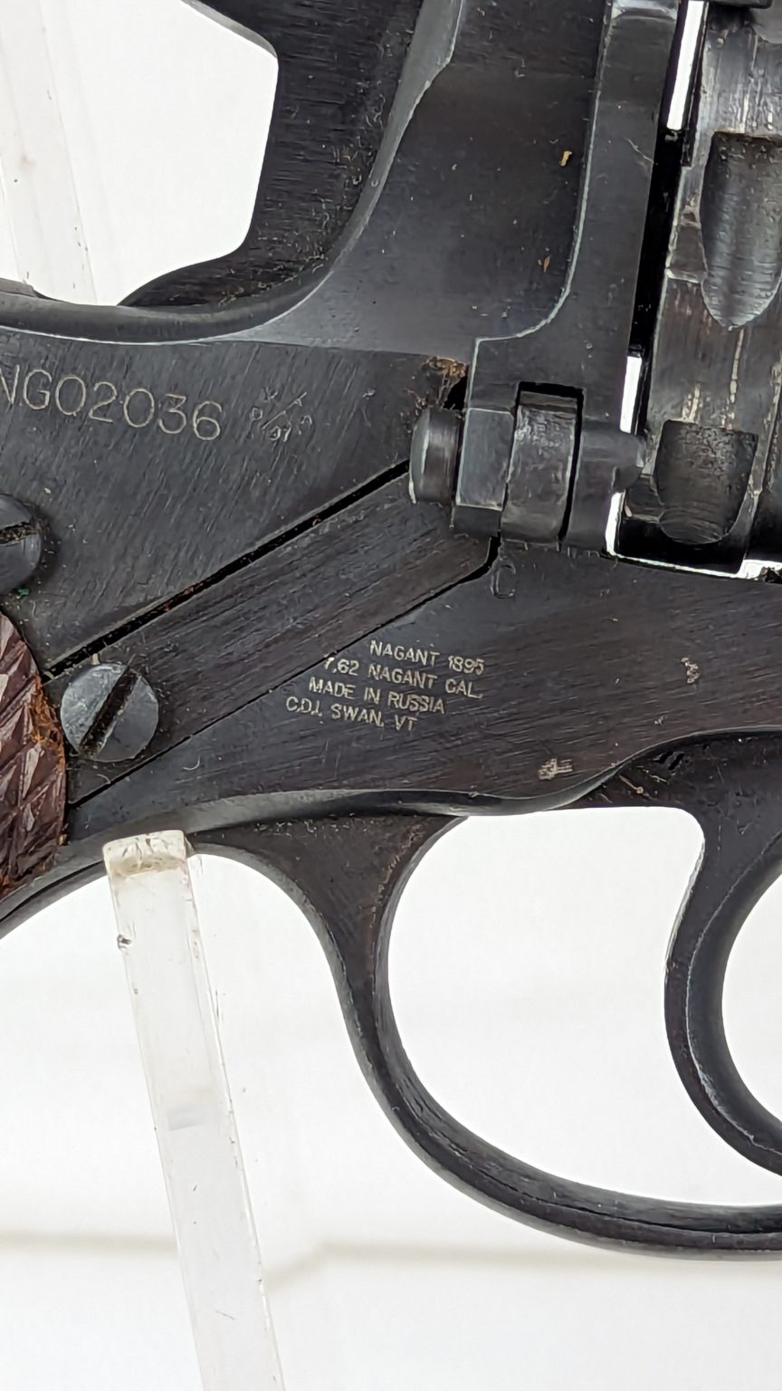 WW2 Nagant M1895 Revolver with Original Holster - Sally Antiques
