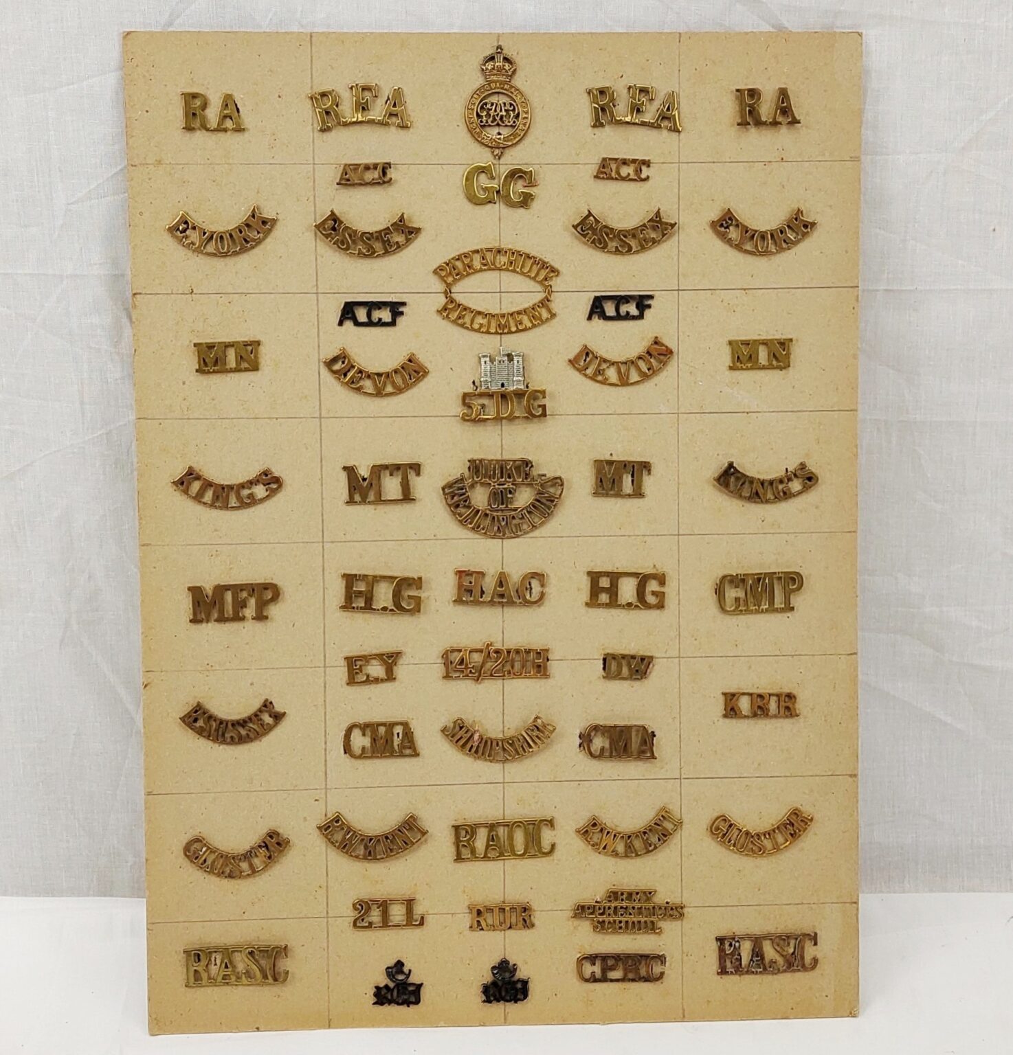 Selection Of British Military Collar Dogs #2 - Sally Antiques