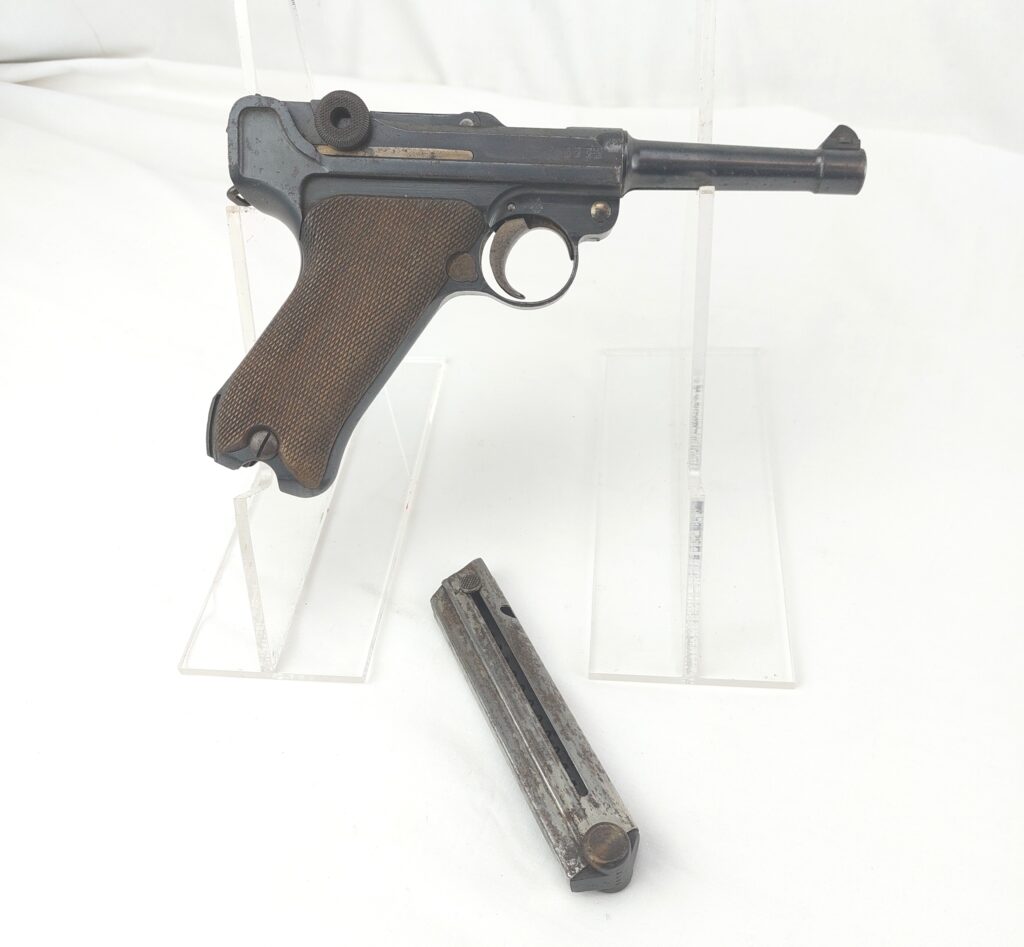 WW1, 1915, German, Imperial DWM Pistole Modell 1908 (PO8) Luger Semi ...
