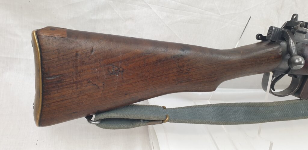 WW2 Dated 1942 No.4 Enfield Rifle and Bayonet EU Spec - Sally Antiques