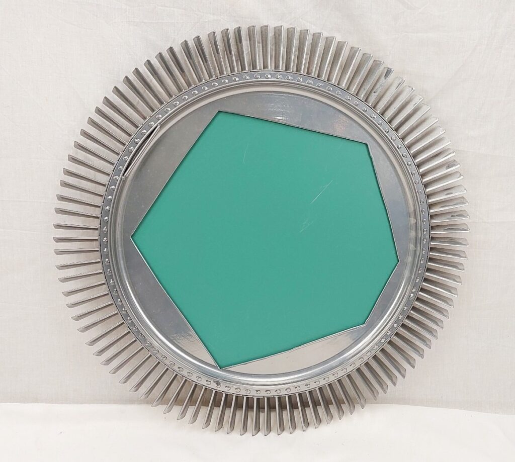 Wall Mirror Made From Upcycled RAF Canberra Aircraft Engine Turbine ...