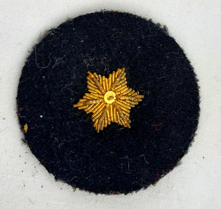 British Royal Navy, Ratings Star, Sleeve Badge - Sally Antiques