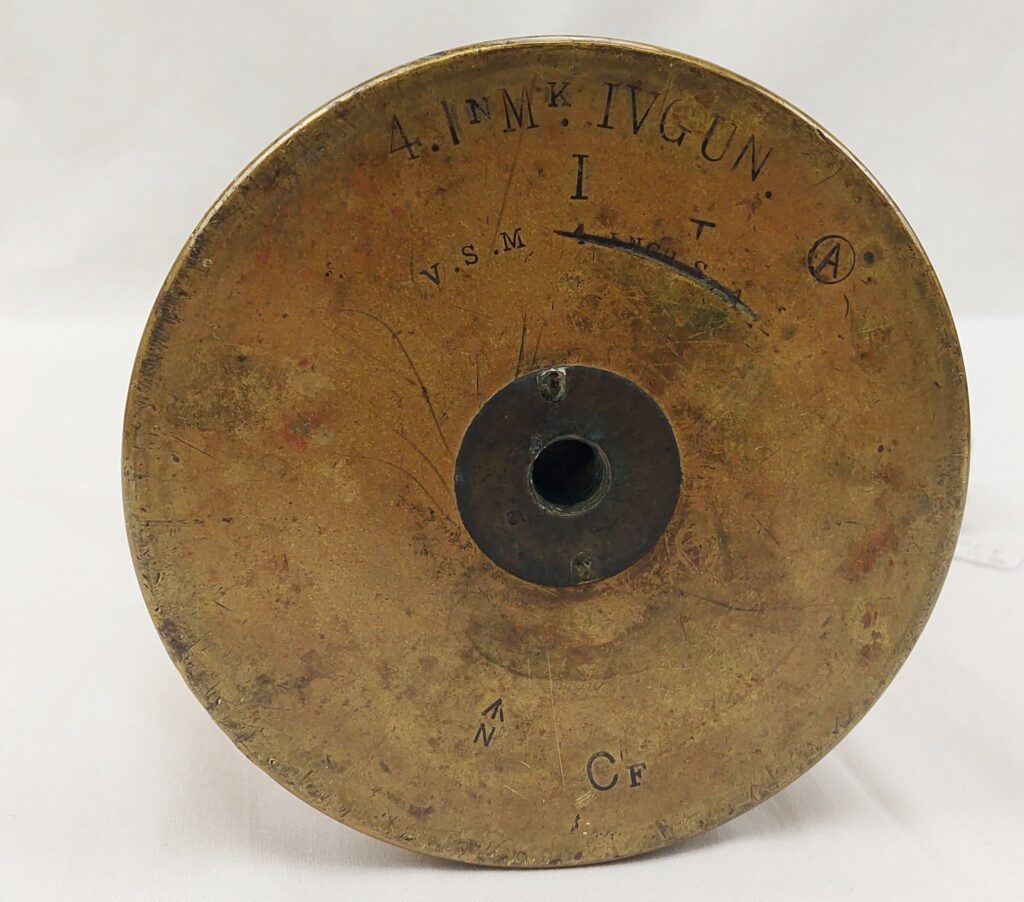 WW1 4 Inch Mk IV Gun Brass Shell Case - Sally Antiques