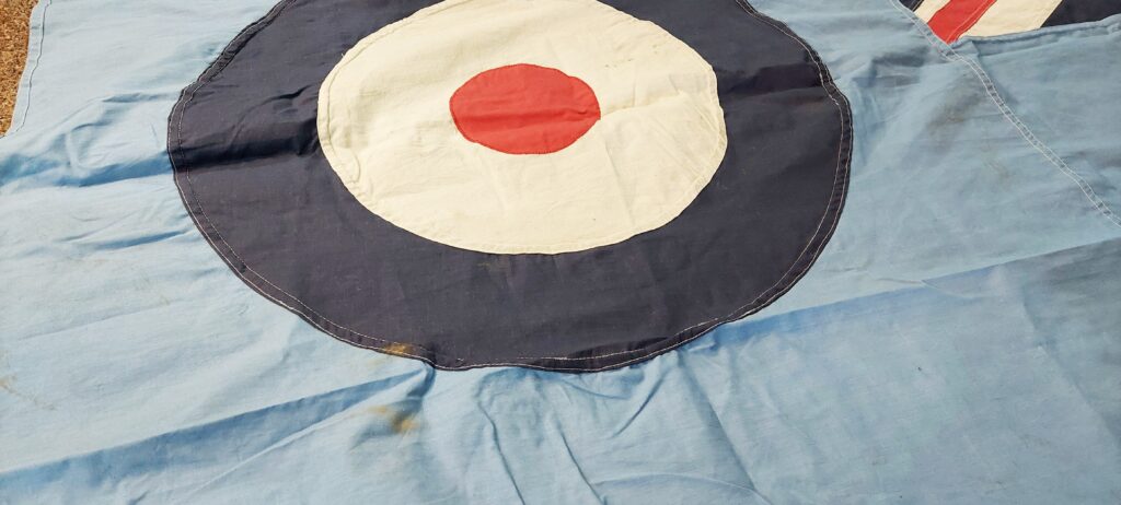 WW2 RAF Flag Dated 1942 - Sally Antiques