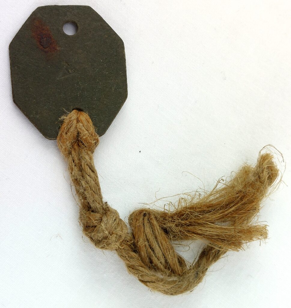Original British, WW1, Somerset Light Infantry, Dog-Tag (22010895 S.L.I ...