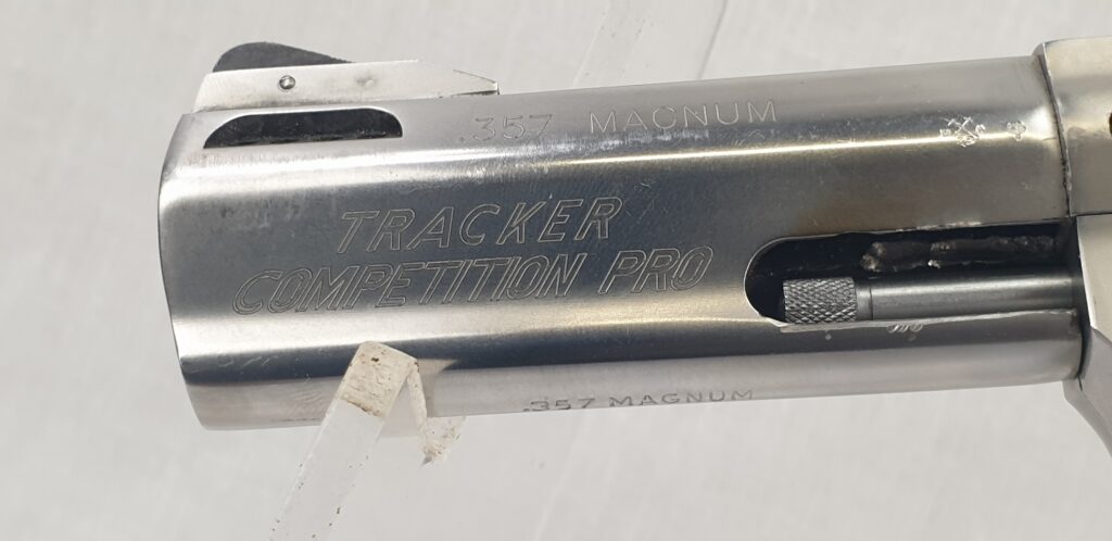 Brazilian Taurus .375 Magnum Tracker Competition Pro Revolver - Sally ...