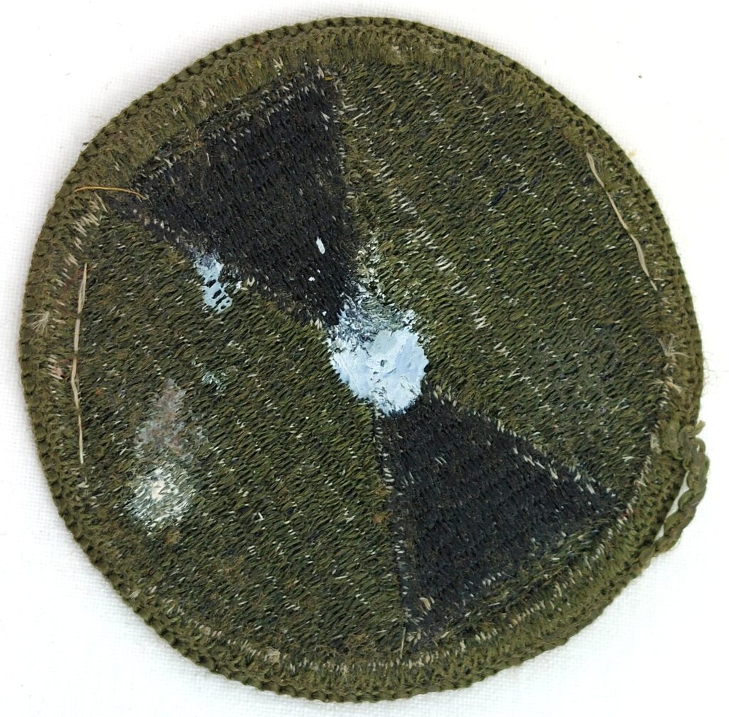 US Army, 7th Infantry Division (Hourglass Division), Embroidered Round ...