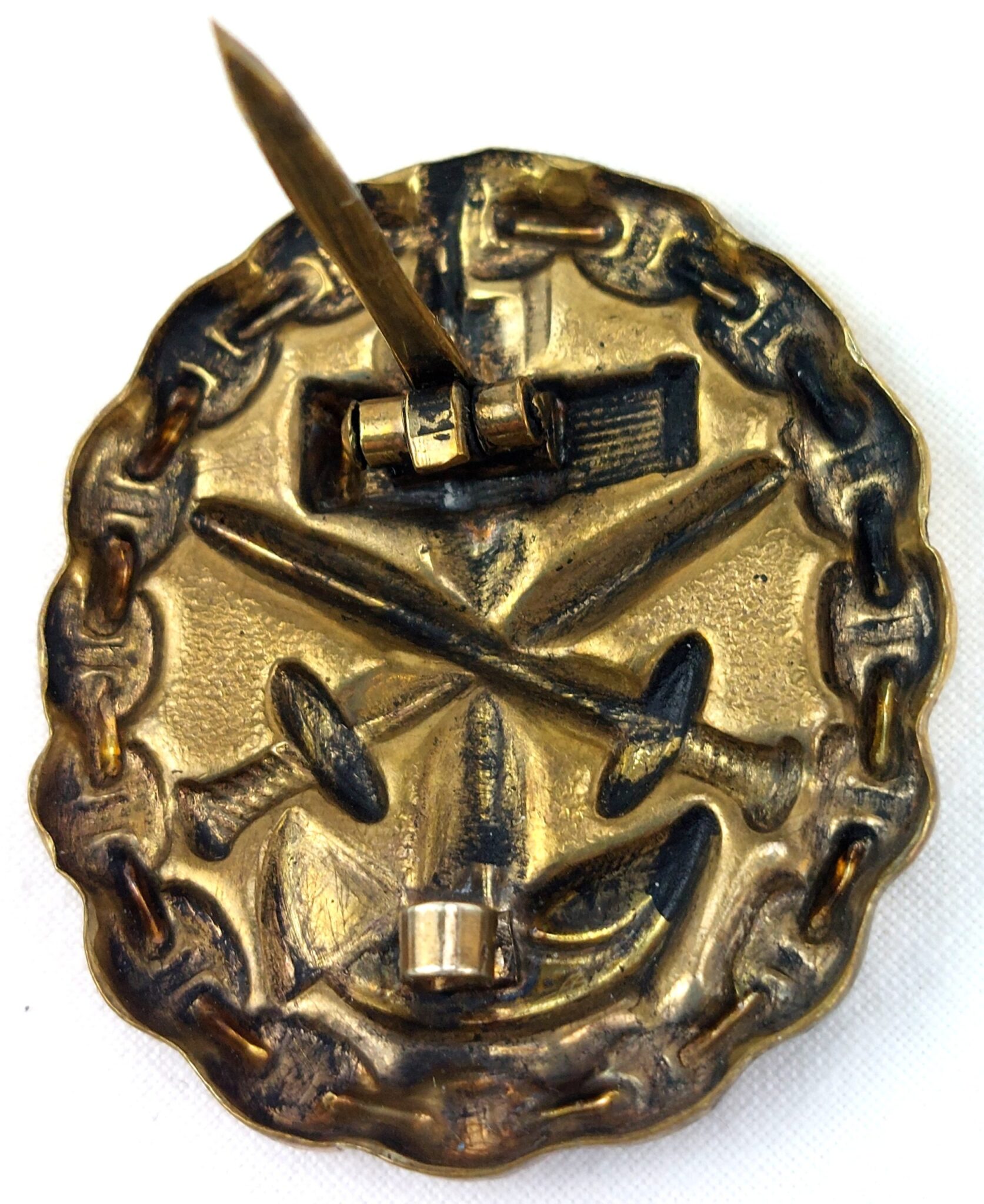 Very Rare: WW1, German, Kaiserliche Marine, Imperial Navy, Gold Model ...