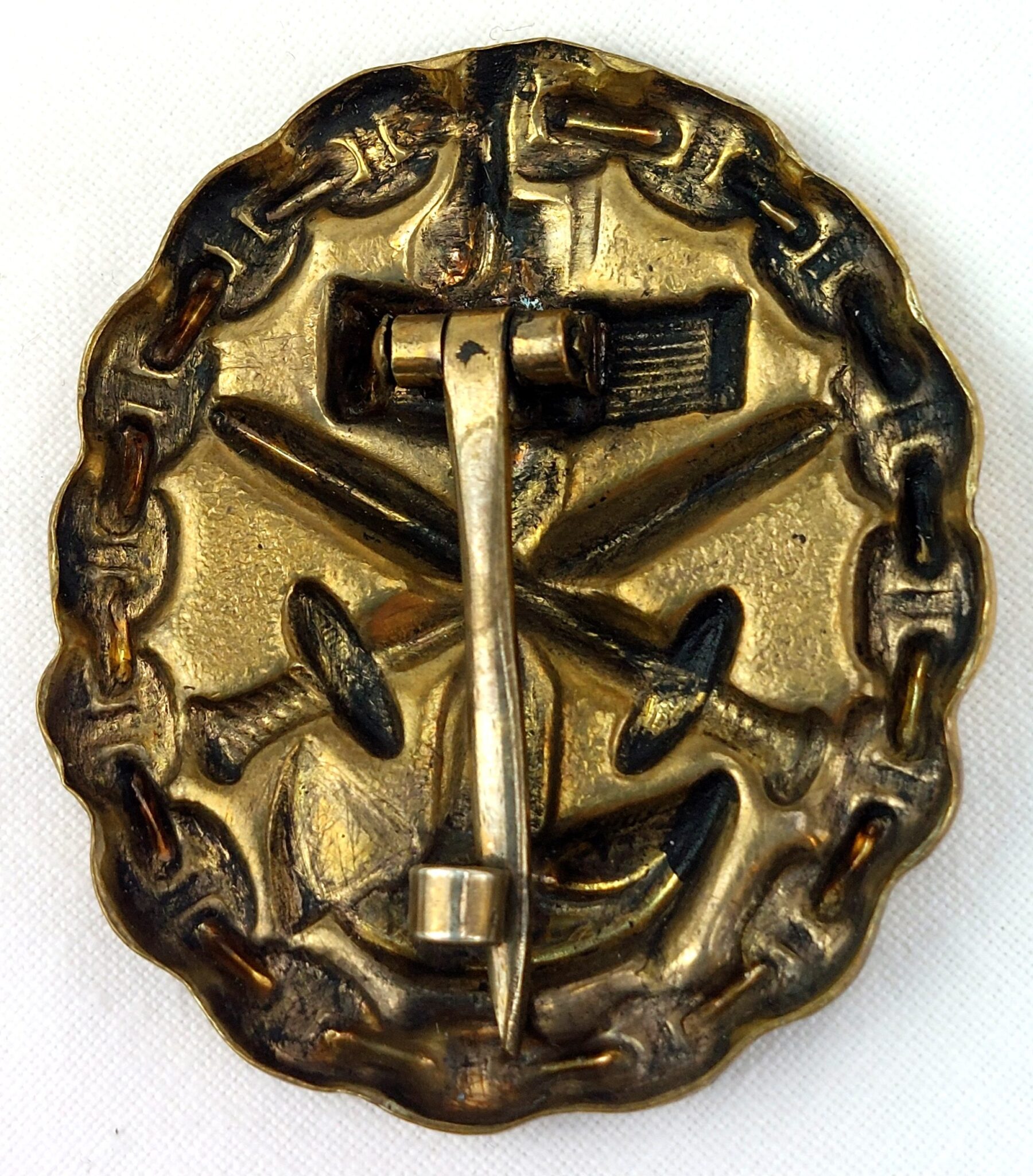 Very Rare: WW1, German, Kaiserliche Marine, Imperial Navy, Gold Model ...
