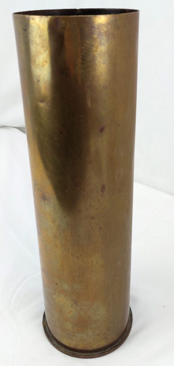 WW2, 105MM M14 Shell Case, dated 1942 - Sally Antiques