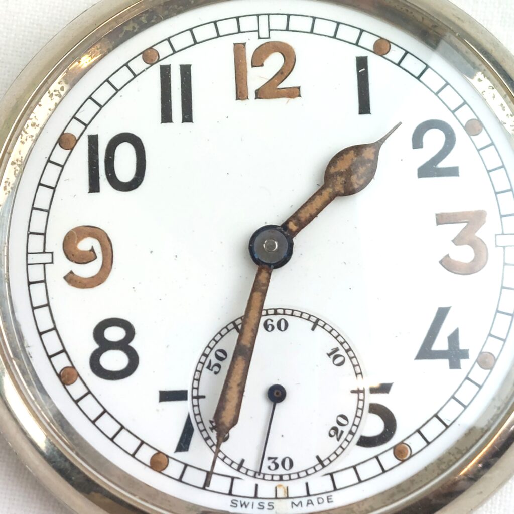 WW2, British, Military, GSTP Pocket Watch, Swiss Made, Unsigned - Sally ...