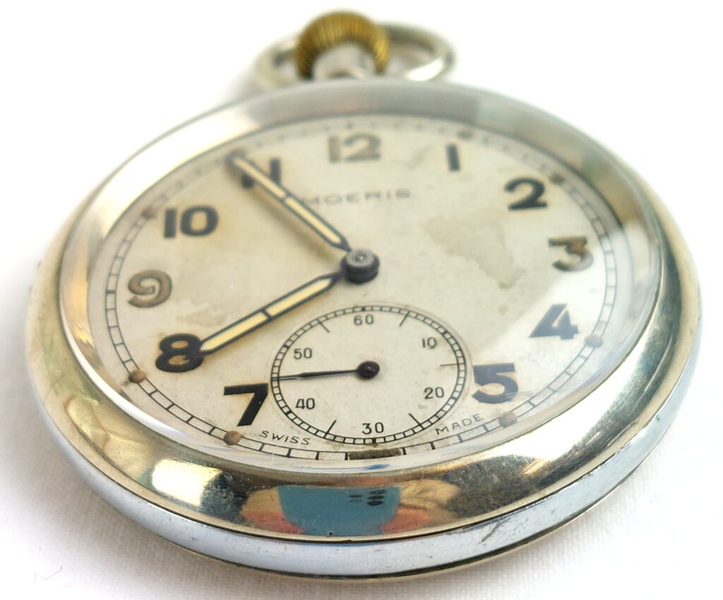 WW2, British, Military GSTP Pocket Watch, Swiss Made by Moeris - Sally ...