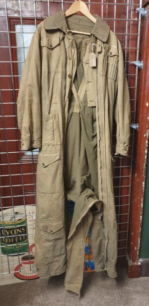 WW2 British Tank Crew Overalls 1944 Dated - Sally Antiques