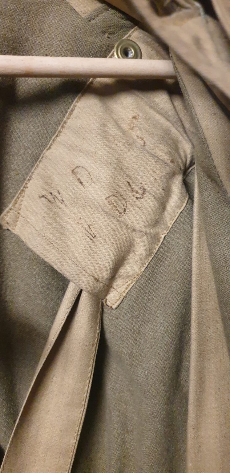 WW2 British Tank Crew Overalls 1944 Dated - Sally Antiques