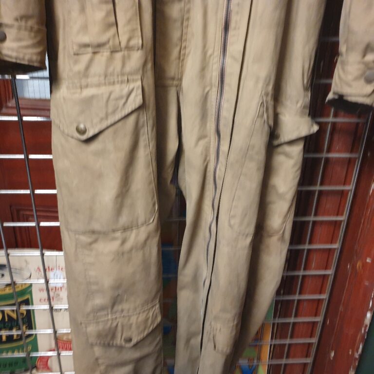 WW2 British Tank Crew Overalls 1944 Dated - Sally Antiques