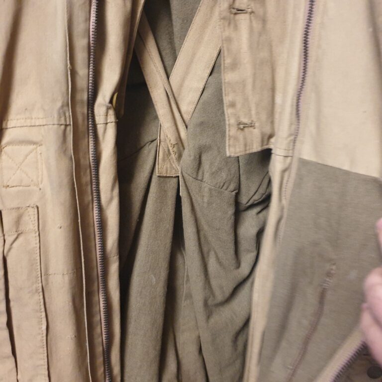 WW2 British Tank Crew Overalls 1944 Dated - Sally Antiques