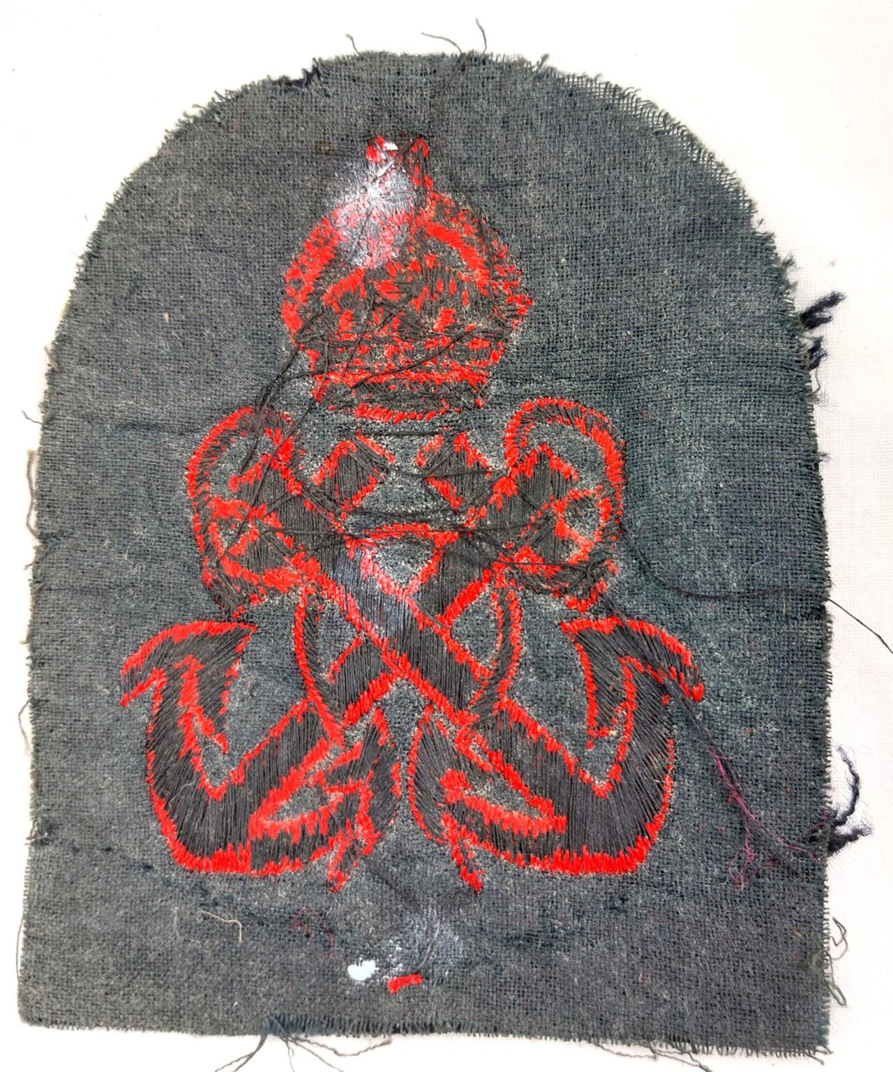 WW2 era, Royal Navy, Chief Petty Officer, Patch - Sally Antiques