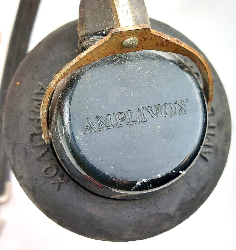 WW2 era, USA, Telephonics Corporation. NY, Headset, with Amplivox ears ...