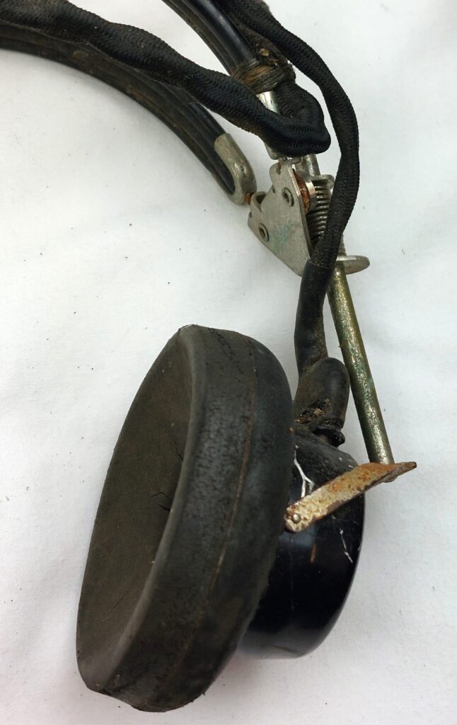 WW2 era, USA, Telephonics Corporation. NY, Headset, with Amplivox ears ...