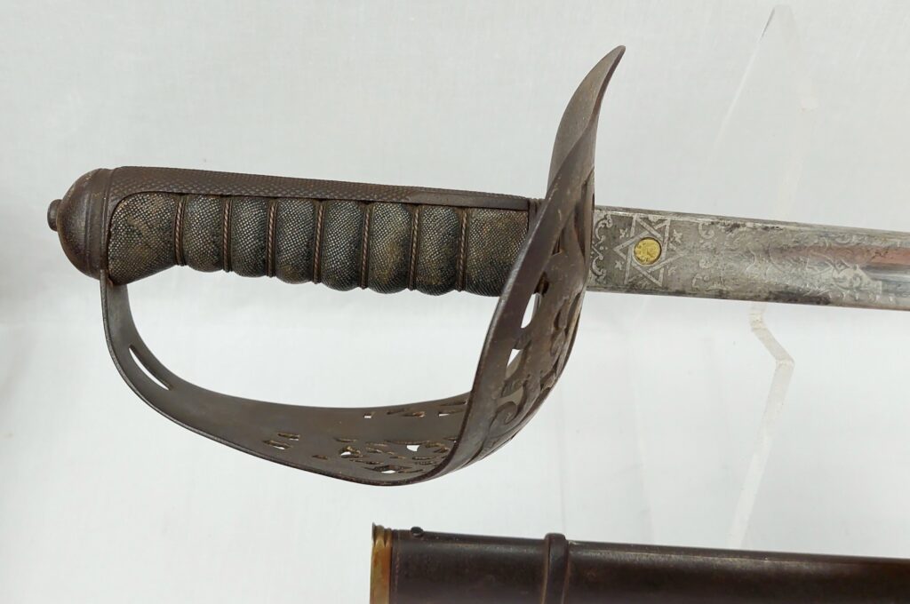 British 1897 Pattern Victorian Infantry Officers Sword - Sally Antiques