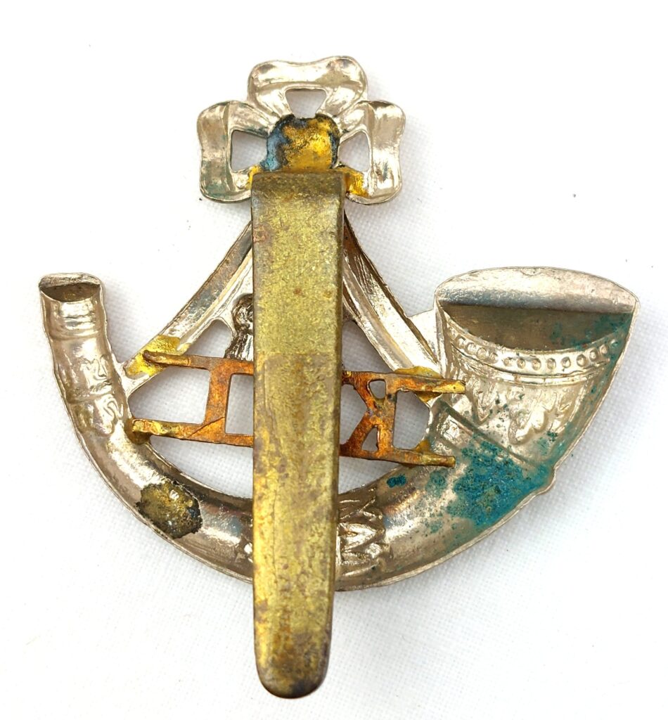 British, King's Shropshire Light Infantry, Cap Badge - Sally Antiques