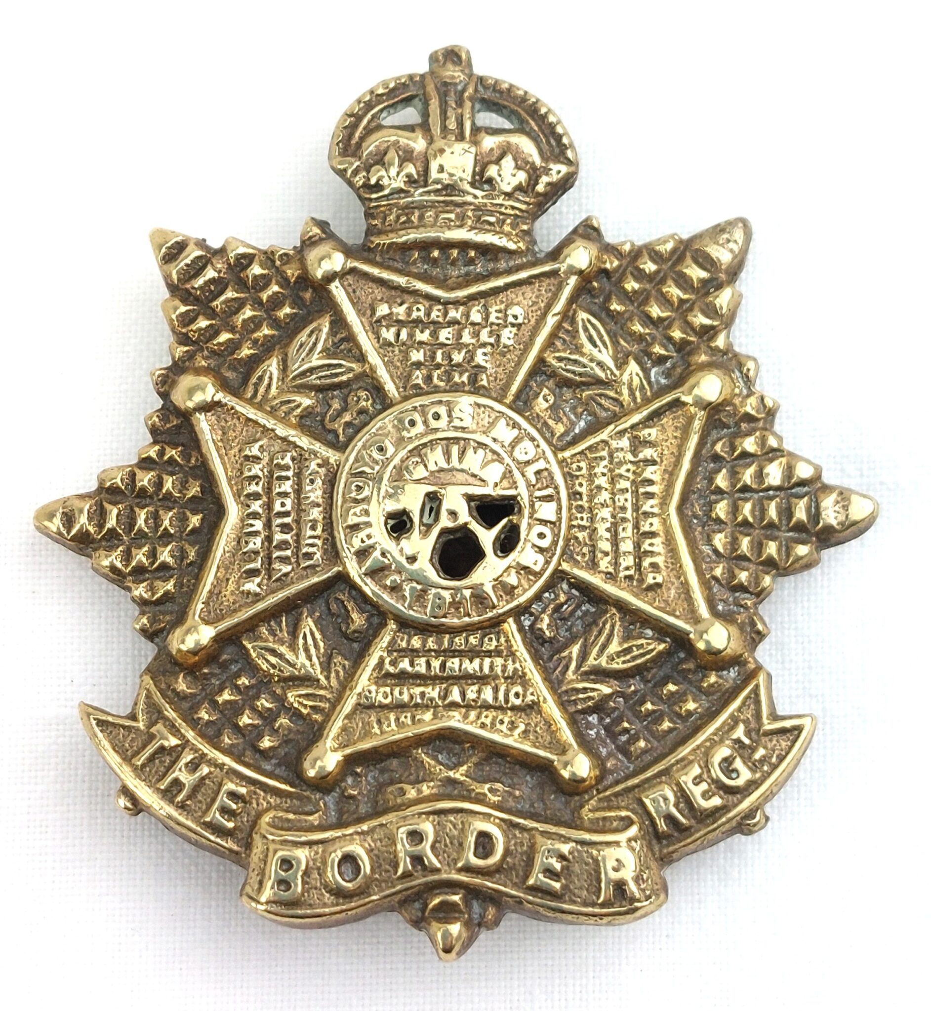 British, The Border Regiment, Cap Badge - Sally Antiques