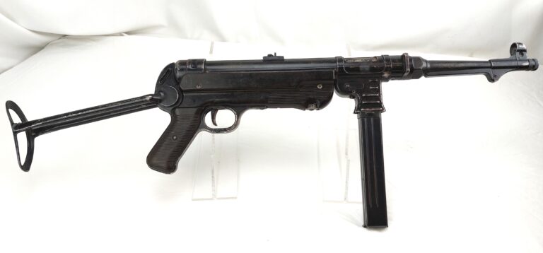 German, WW2, 1943, MP40 Sub Machine Gun with Folding Stock, by Steyr ...