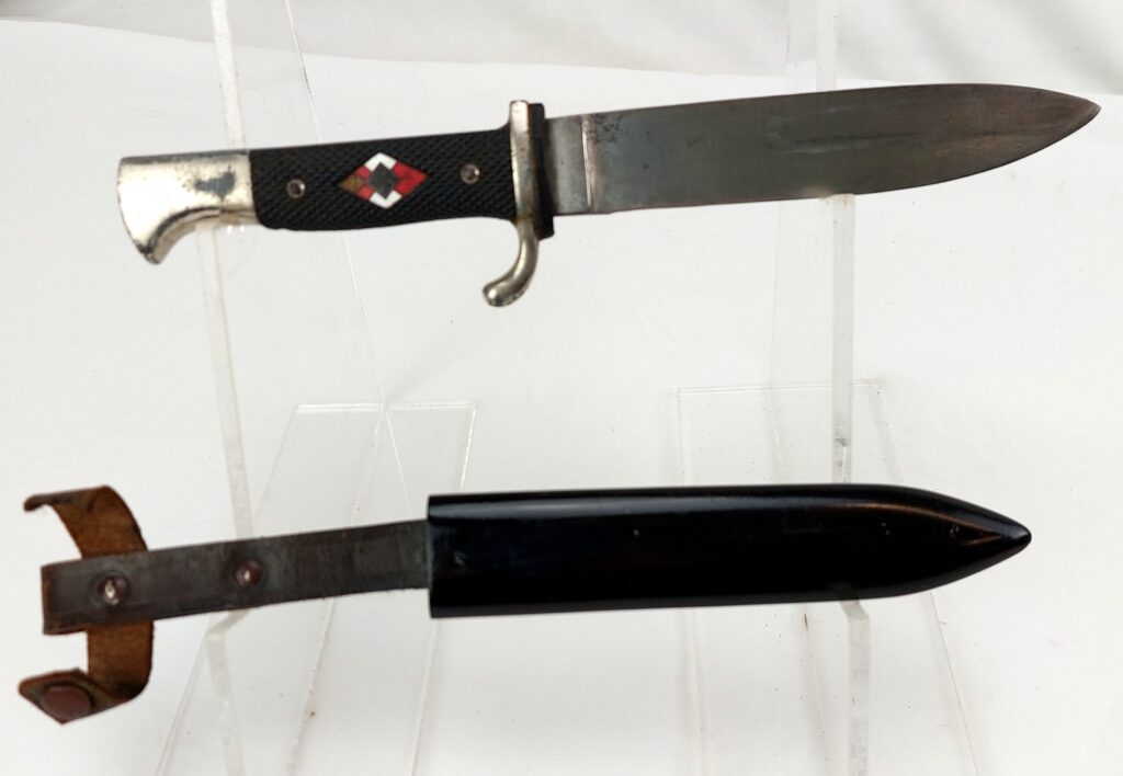 German, WW2, Hitler Jugend (Hitler Youth) Dagger and Scabbard, by Carl ...