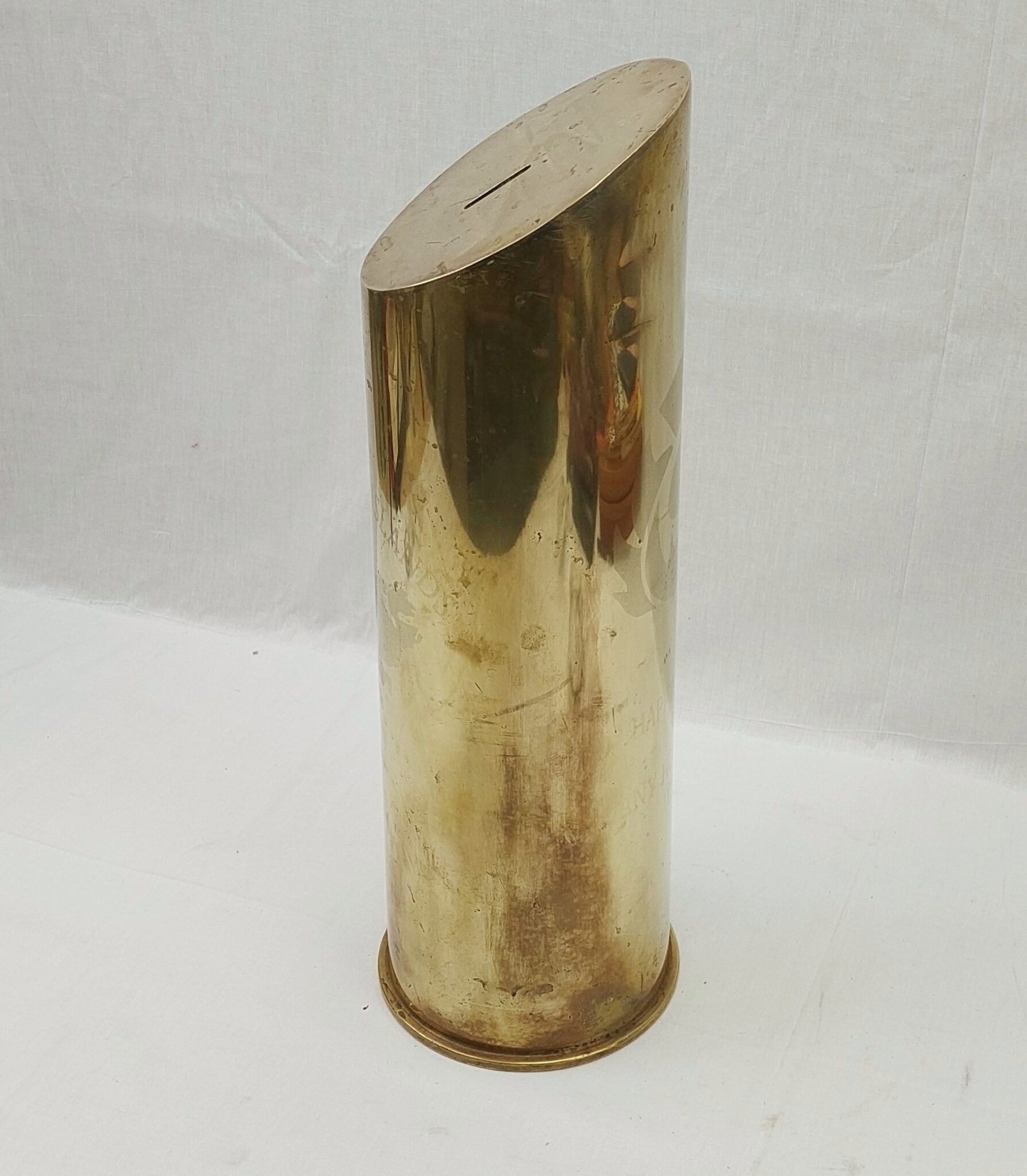 Royal Navy 4.5 Inch Shell Converted Into A Money Box - Sally Antiques