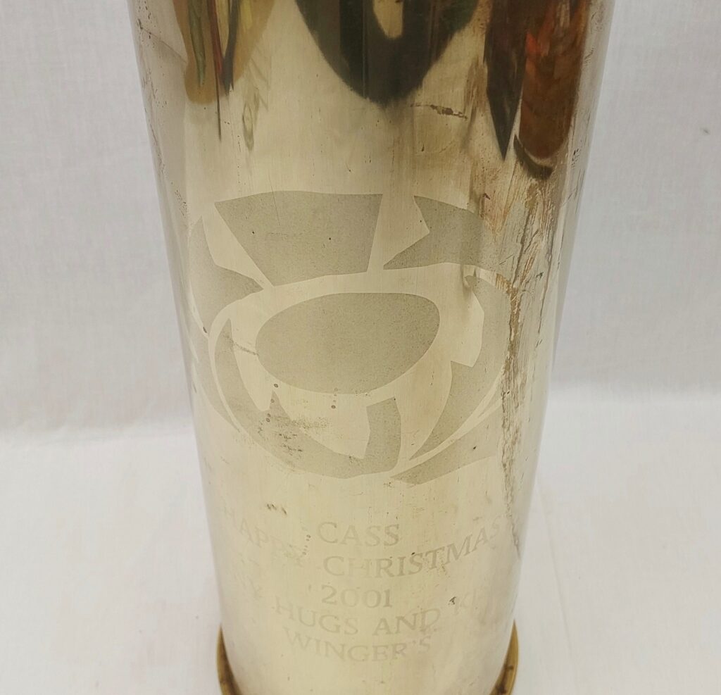 Royal Navy 4.5 Inch Shell Converted Into A Money Box - Sally Antiques