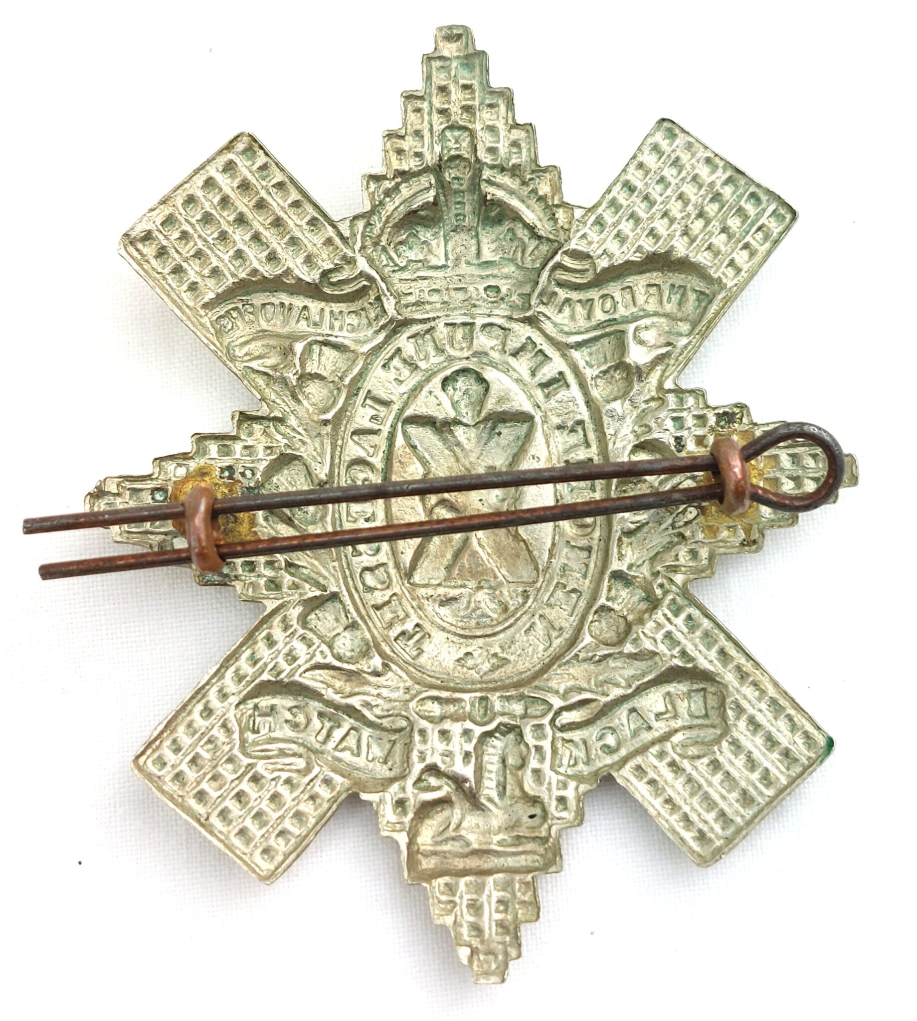 The Royal Highlanders (Glasgow) 'Black Watch', Cap Badge - Sally Antiques