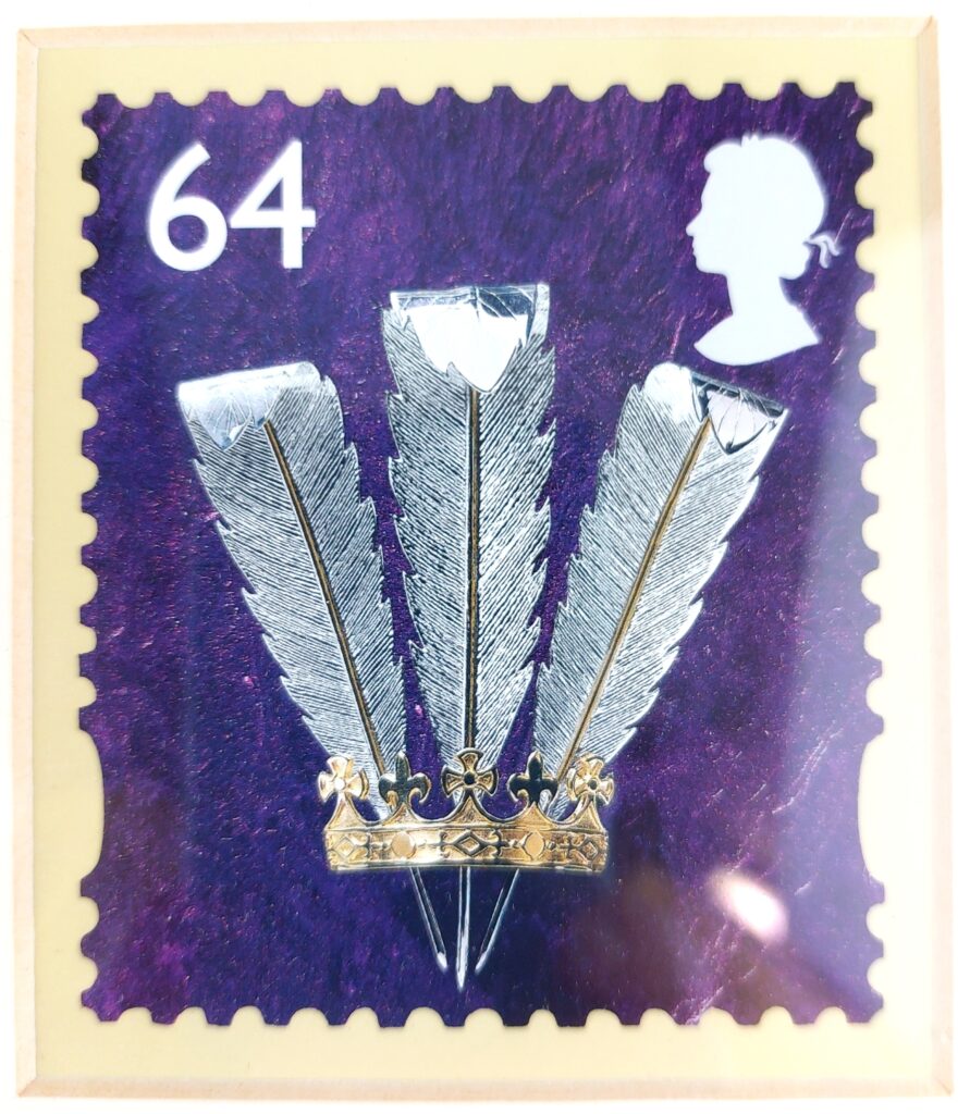 Two Framed Sets of Royal Mail Stamp Designs for England and Wales ...