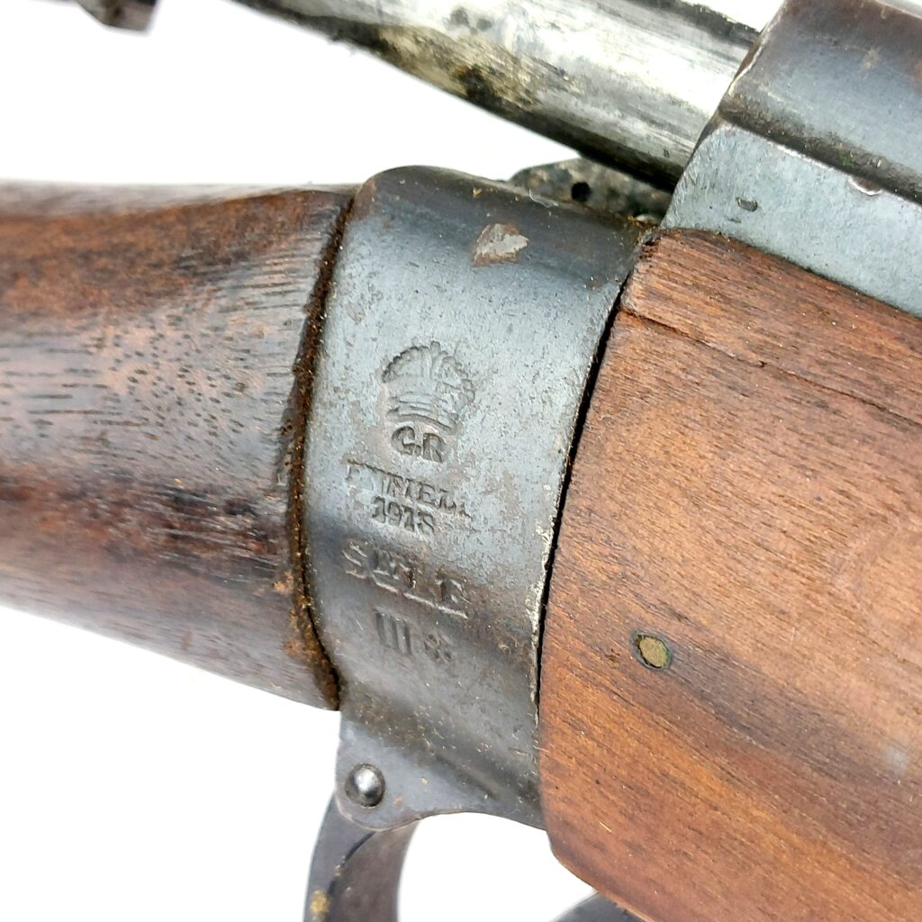 WW1, Dated 1918, .303 Enfield ShtLE (SMLE) Bolt Action Rifle MK 111 ...
