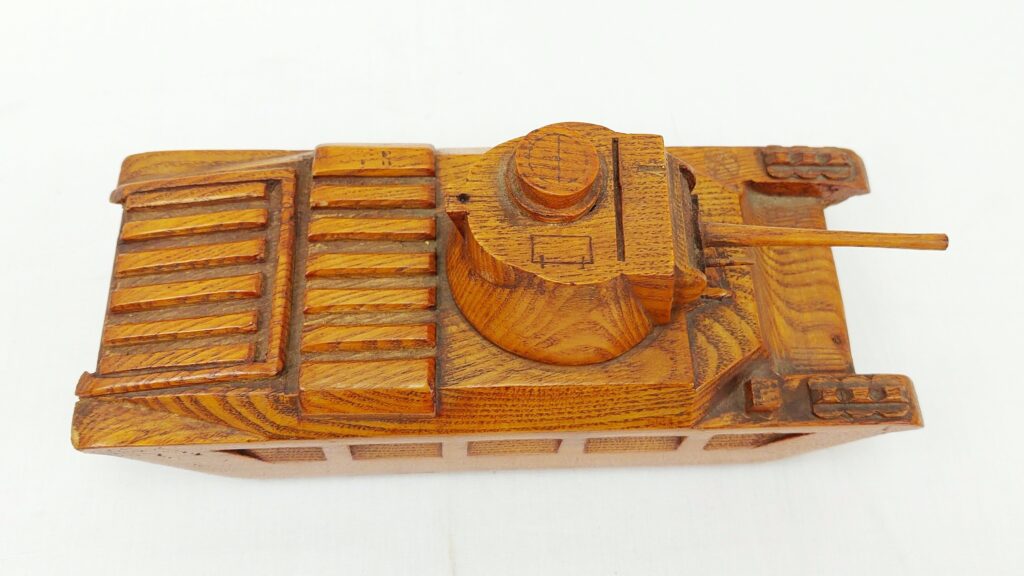 WW2 Well Made Wooden Trench Art Model Of A Matilda Tank Mark 2 - Sally ...