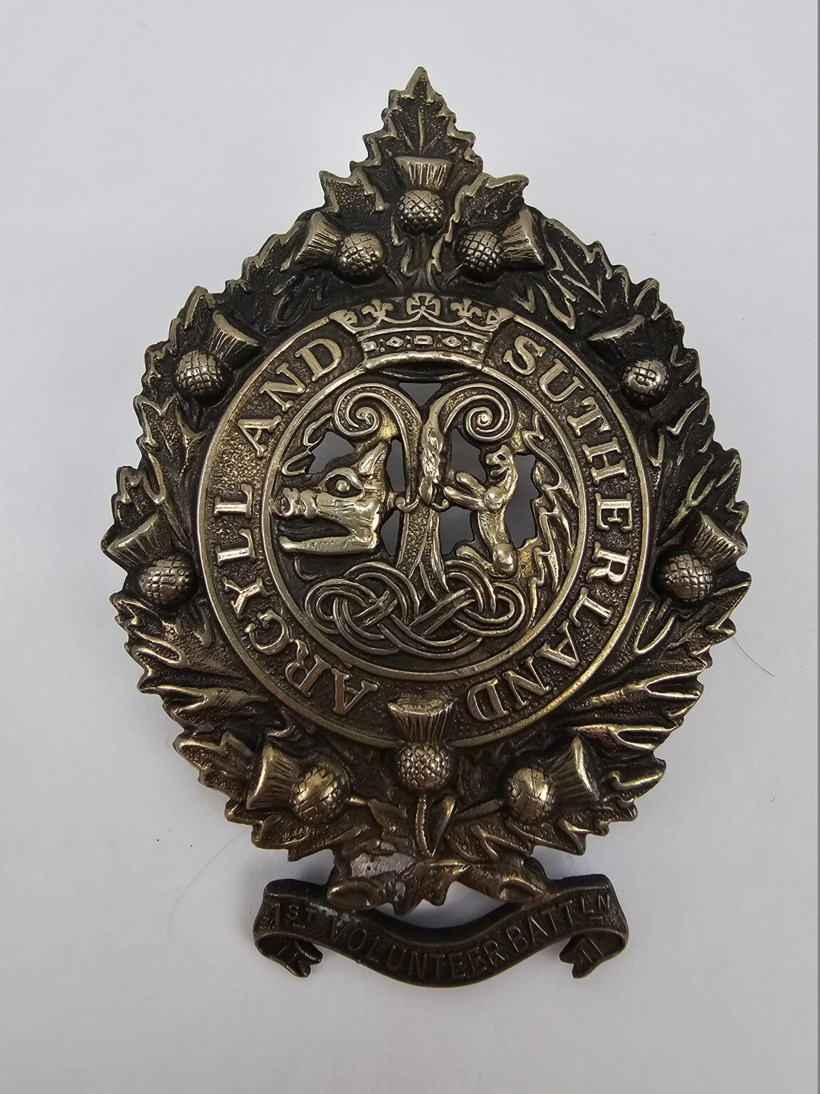 1st Vol Btn Argyll & Sutherland Highlanders NCO And OR Glengarry Cap ...