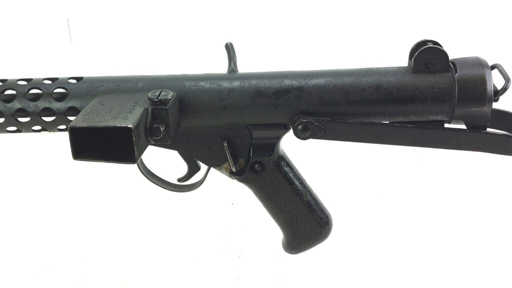British, Sterling 9mm Sub Machine Gun MK4 L2A3, with folding shoulder ...