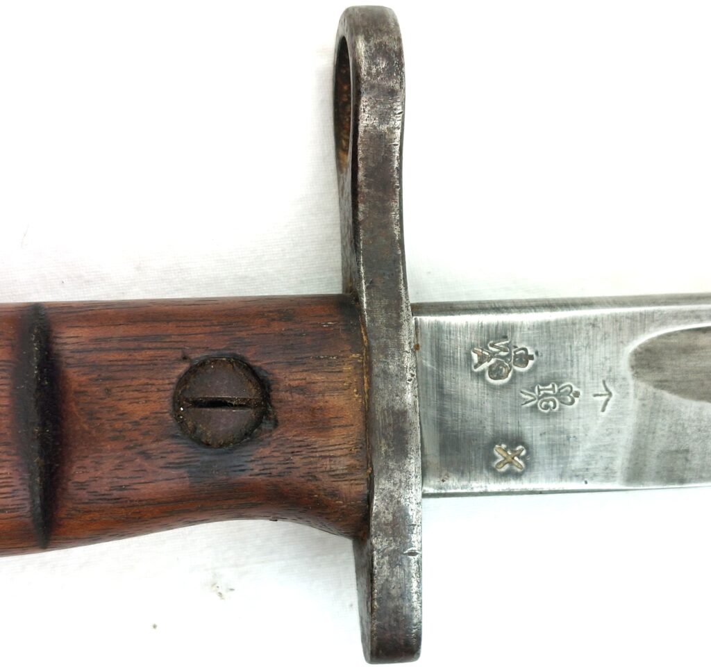 British, WW1, 1913 Pattern Sword Bayonet, by Winchester, USA, dated ...