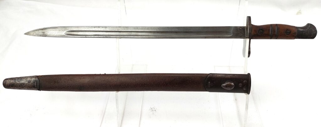 British, WW1, 1913 Pattern Sword Bayonet, by Winchester, USA, dated ...