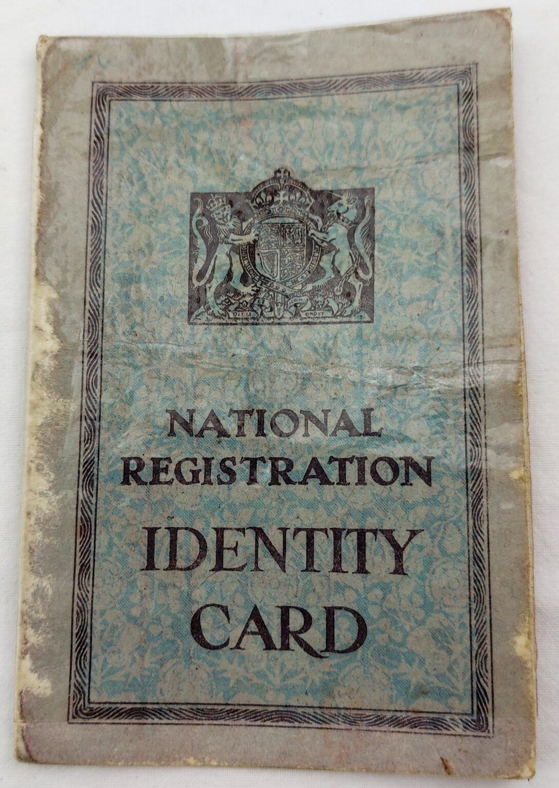 British, WW2, Original National Registration Act 1943 Identity Card ...