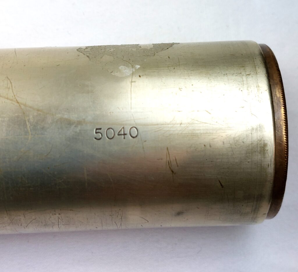 British, WW2, Royal Navy 'Officer of the Watch' Telescope, Dated 1943 ...
