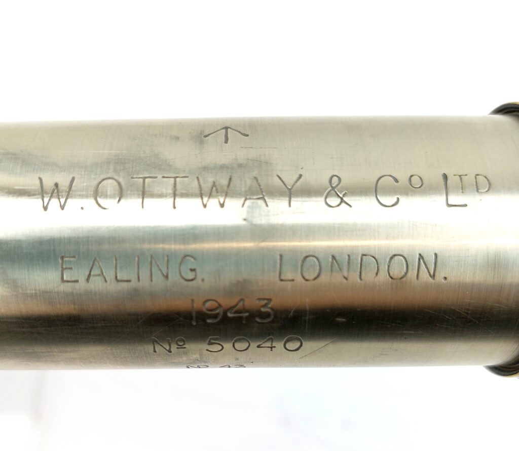 British, WW2, Royal Navy 'Officer of the Watch' Telescope, Dated 1943 ...