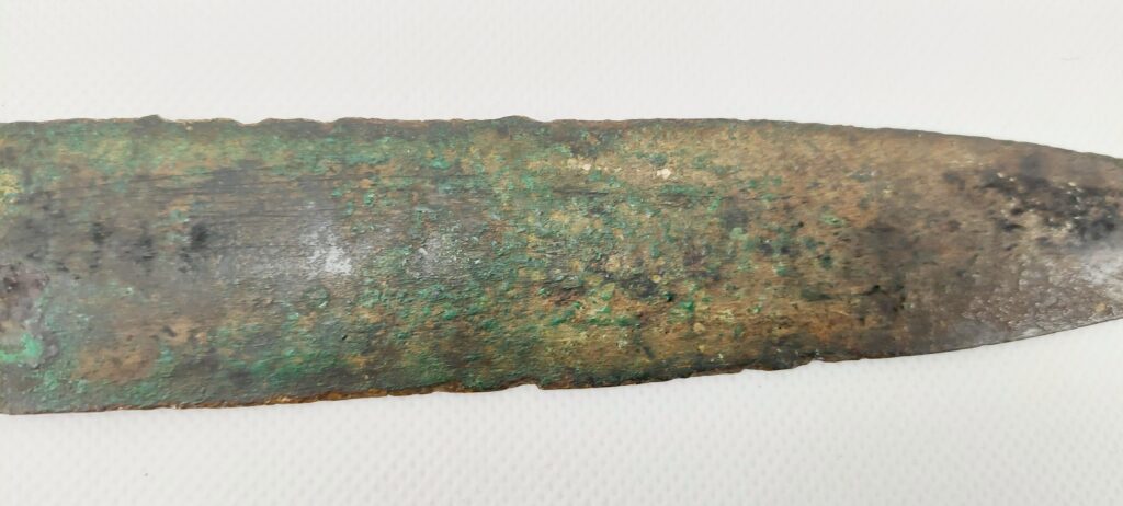 Circa 1200 BC Grecian Bronze Dagger - Sally Antiques