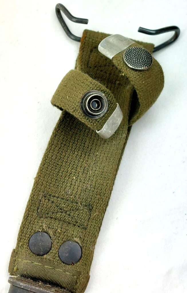 German, c.1975, FN FAL Type C Socket Bayonet, with Original Scabbard ...