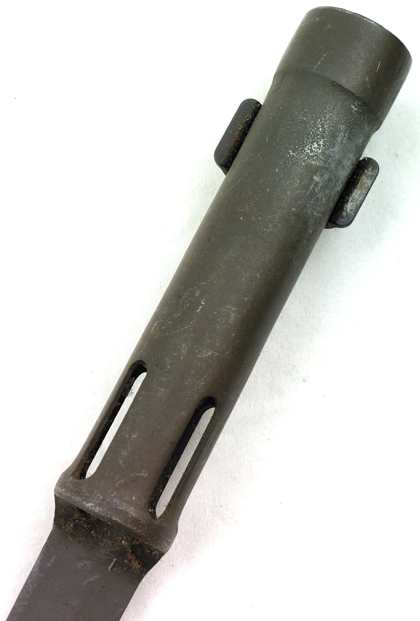 German, c.1975, FN FAL Type C Socket Bayonet, with Original Scabbard ...