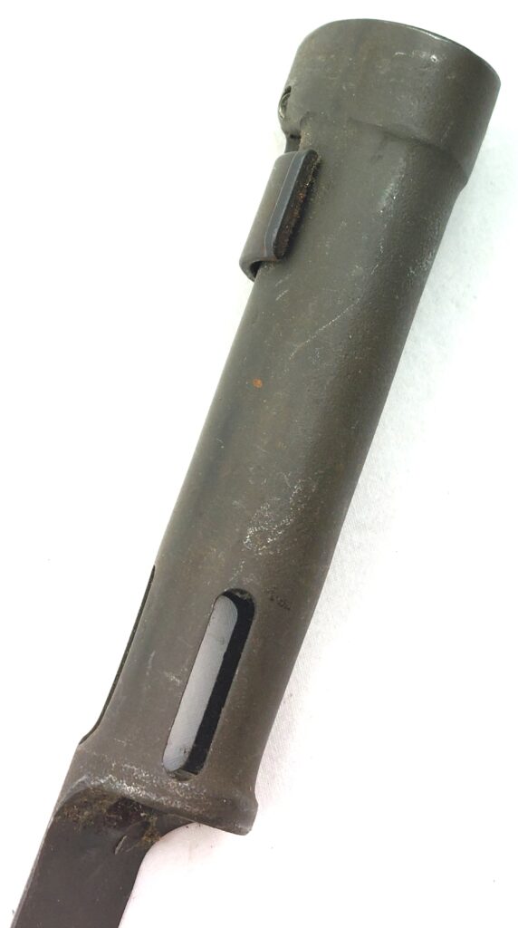 German, c.1975, FN FAL Type C Socket Bayonet, with Original Scabbard ...