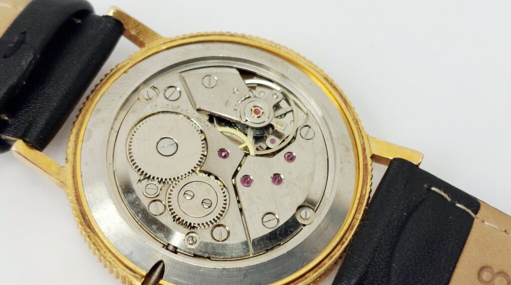 c1980’s Gold Plated Curtis Liberty Coin Wristwatch - Sally Antiques
