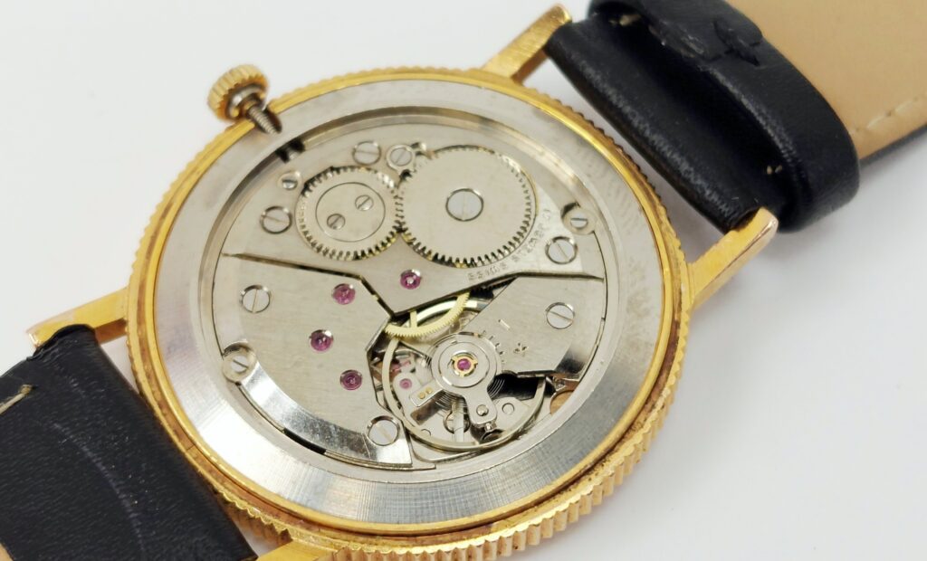 c1980’s Gold Plated Curtis Liberty Coin Wristwatch - Sally Antiques
